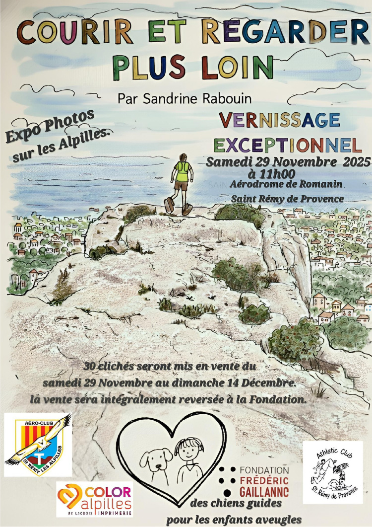 Exposition Courir et regarder plus loin – Ville de Saint-Rémy-de-Provence